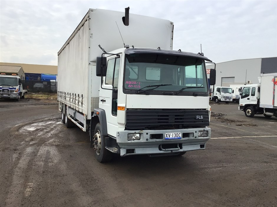 1998 Volvo FL6 6 x 2 Curtainsider Rigid Truck Auction (0001-3029555 ...