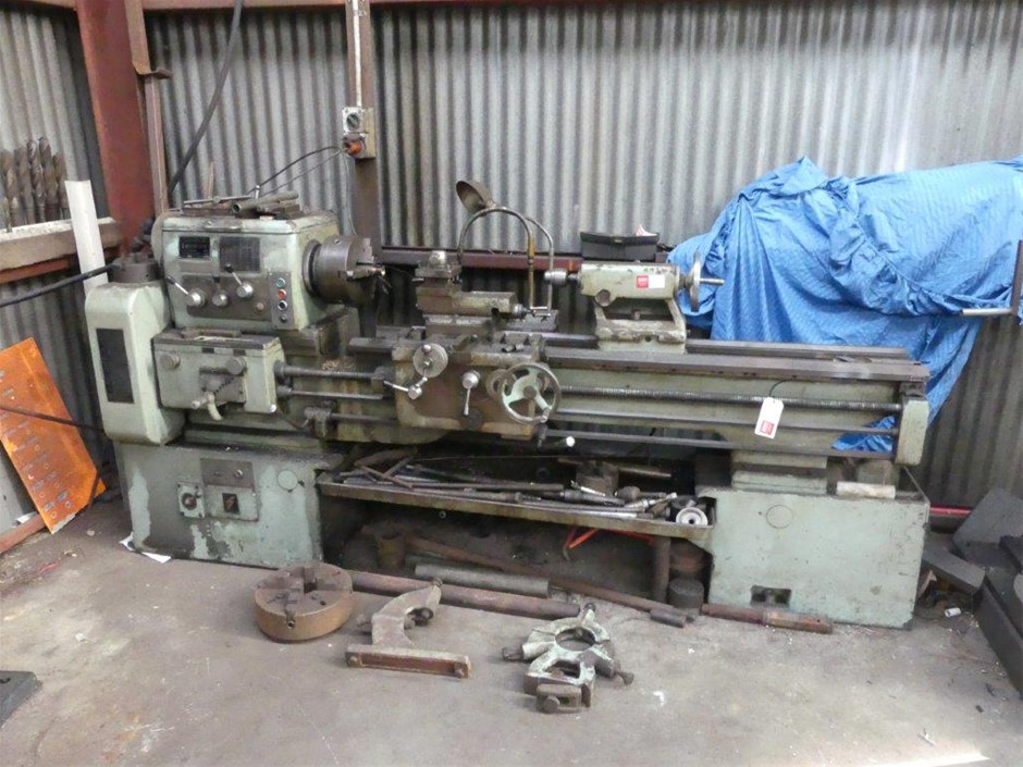 1981 MA AN SHAN Machine Tool Works L-3 Gap Bed Lathe Auction (0020 ...
