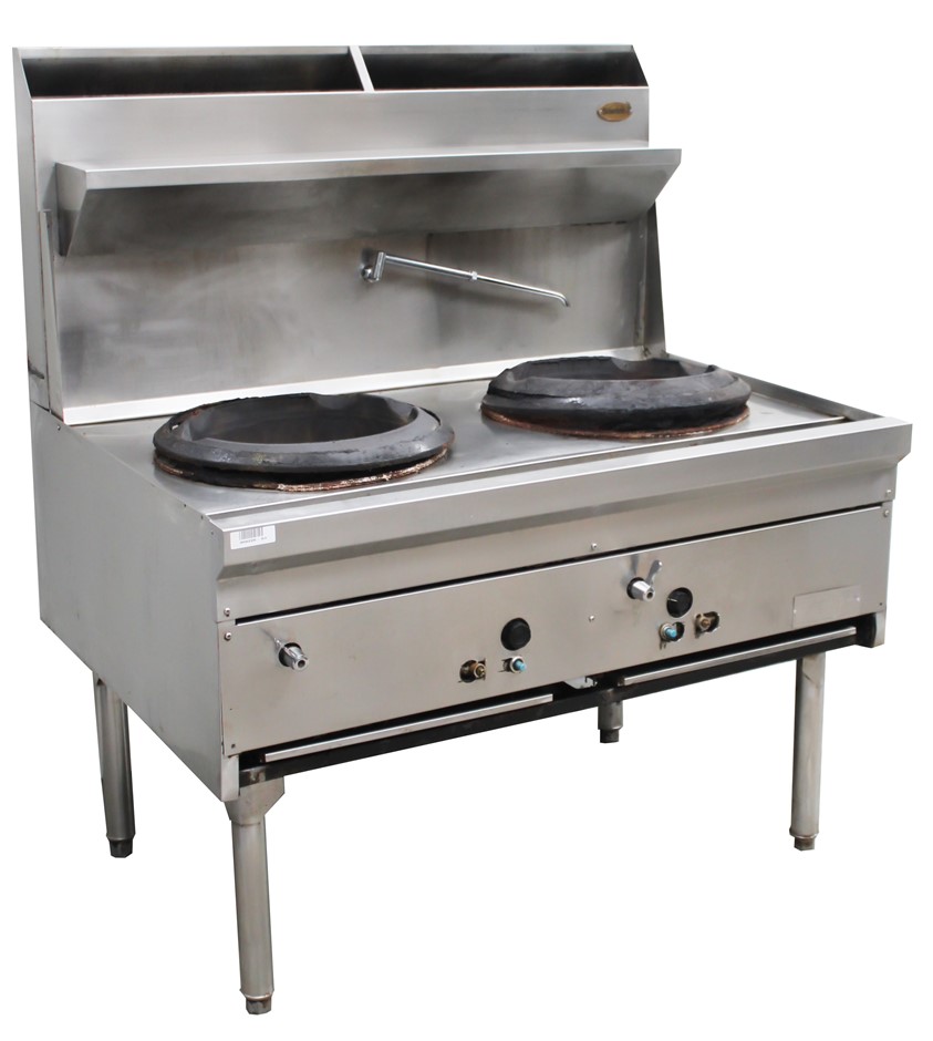 SUPERTRON GAS DOUBLE WOK BURNER Auction (0028-5056636) | Grays Australia