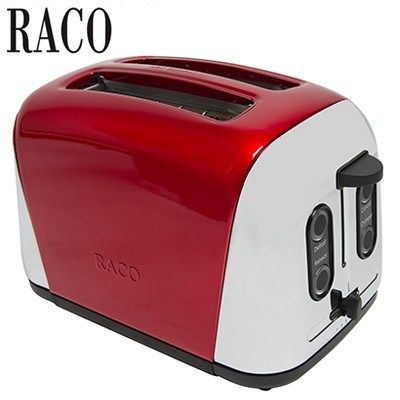 Buy Raco Deco 2-Slice Toaster: Pearlescent Red | Grays Australia