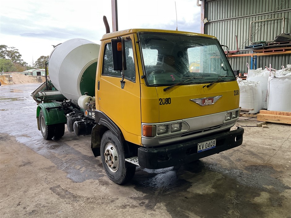 1991 Hino FC14 4 x 2 Concrete Agitator Truck Auction (0003-3029481 ...