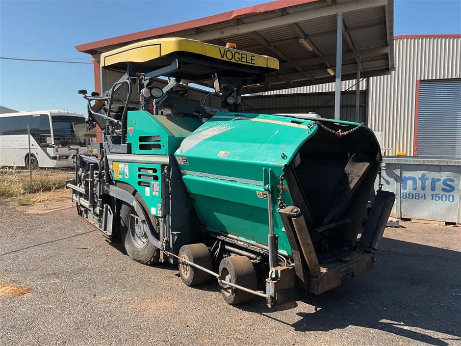 Vögele Wheeled Asphalt Paver Auction (0003-8018858) | Grays Australia