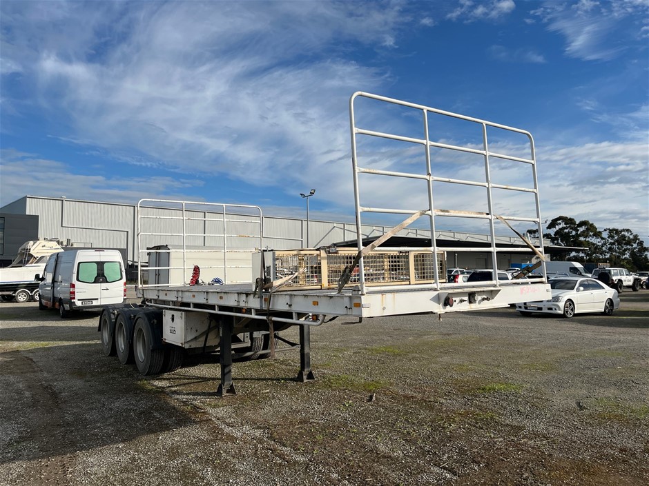 2019 Bullet ST3 Triaxle Flat Top Lead Trailer Auction (0001-3030149 ...