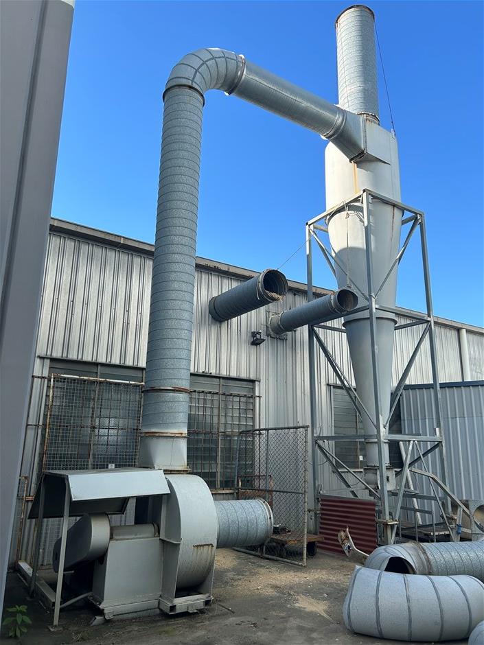 Dust Extraction Fan and Ducts Auction (0003-7052111) | Grays Australia