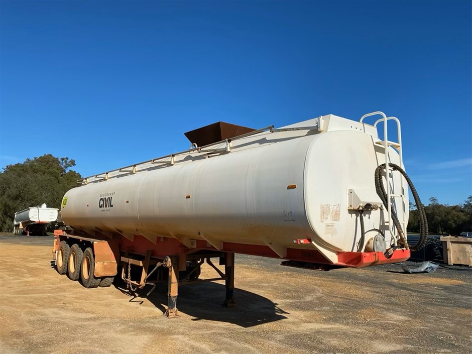 2018 Action Trailers Ayosy TRI435 Tanker Trailer Auction (0040-9051567 ...