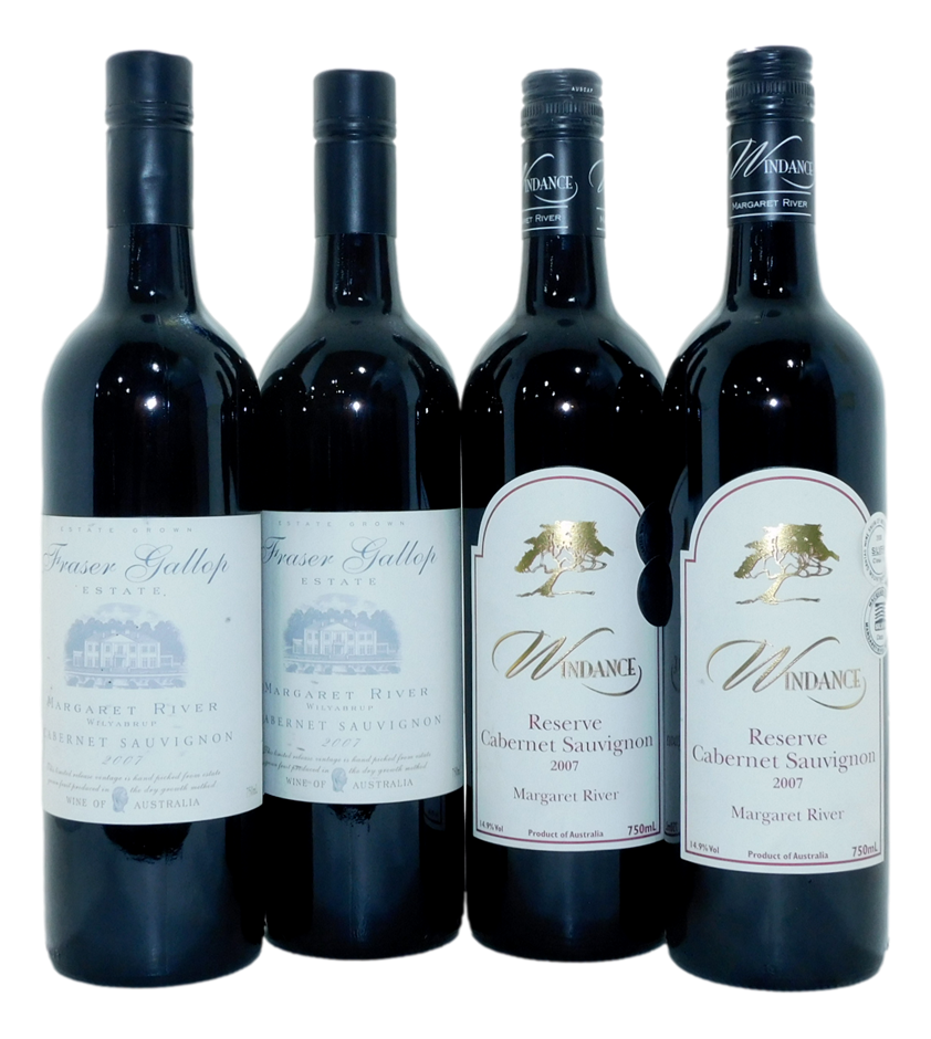 Mixed Cab Sav Pack (4x 750mL) Margaret River Auction (0033-10729431 ...