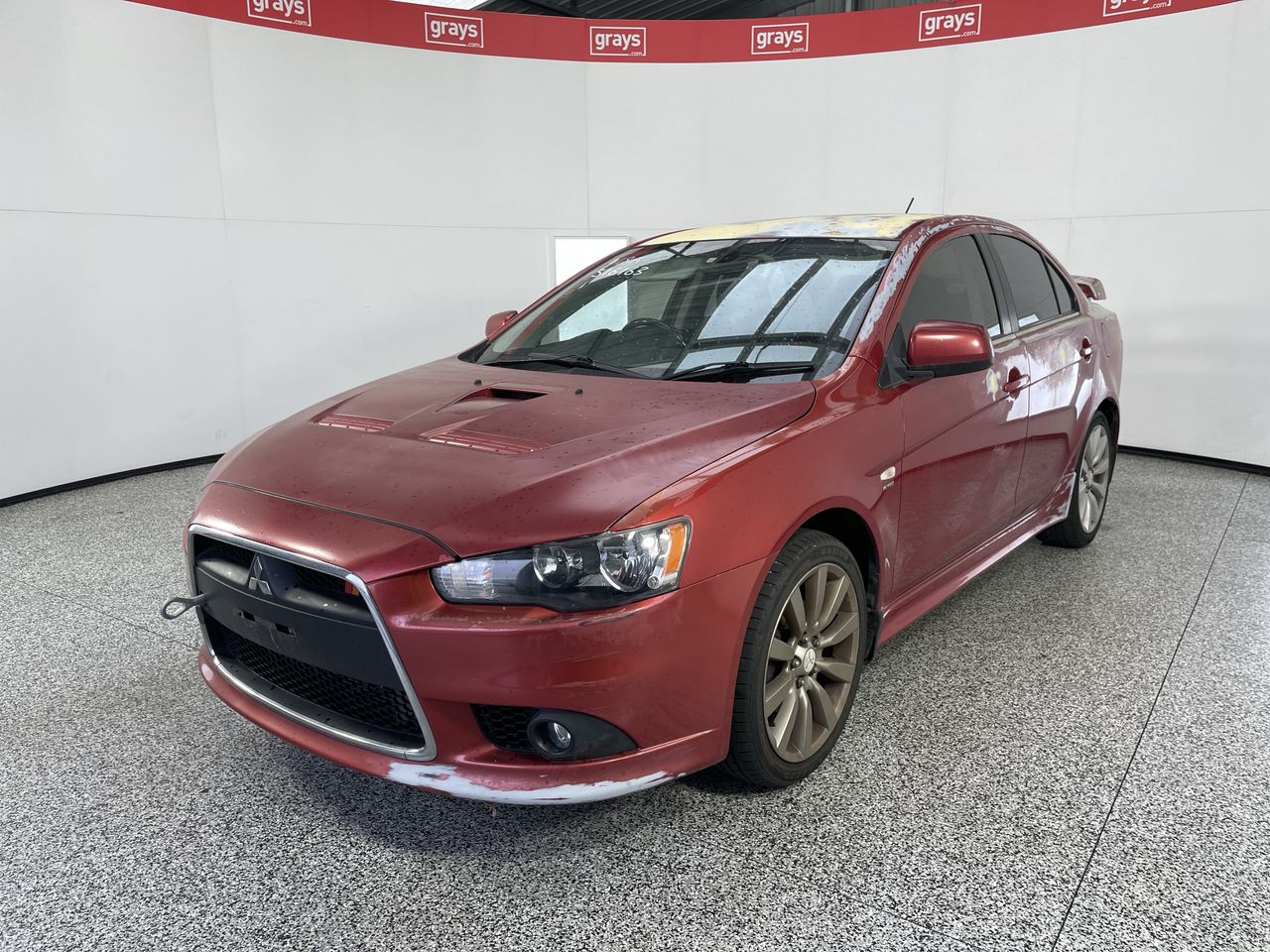 2009 Mitsubishi Lancer Ralliart CJ Automatic Sedan Auction (0001 ...