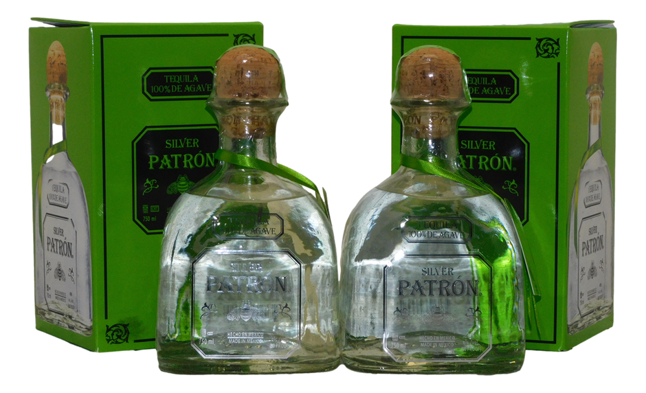Patron Silver Tequila (2x 750mL). Mexico Auction (0058-10729748 ...