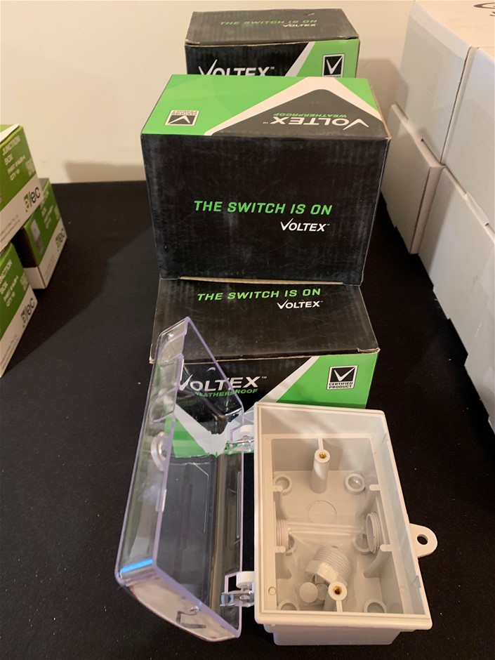 5 x Voltex Weatherproof Mounting Enclosures Auction (0052-3029553 ...