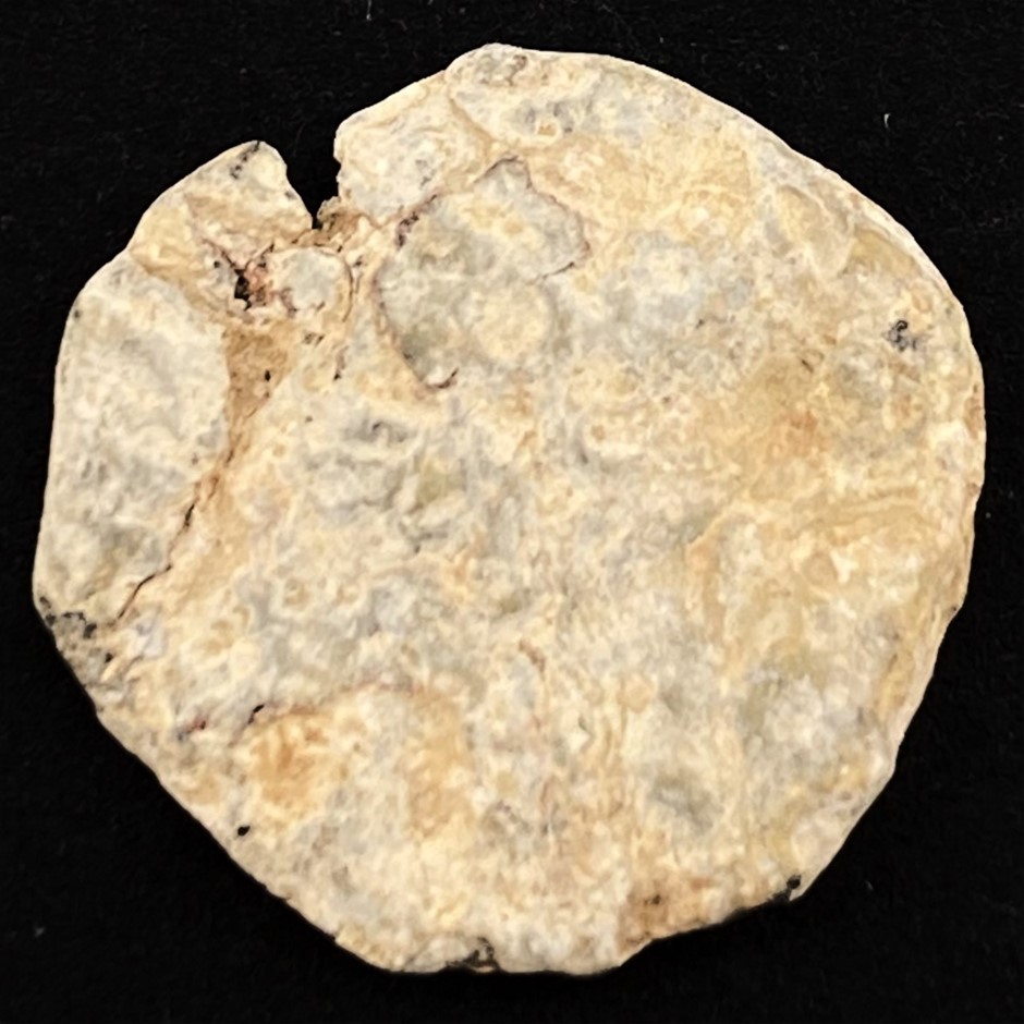 ANCIENT MEDIEVAL TRADERS CLOTH SEAL WITH A SEAL MATRIX DESIGN STILL ...