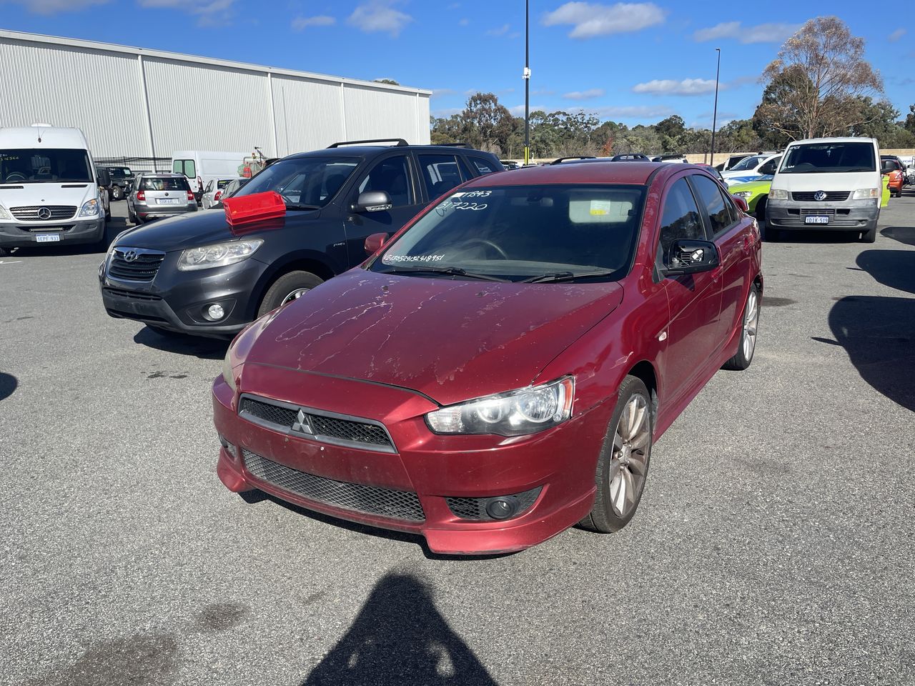 2007 Mitsubishi Lancer VRX CJ Manual Sedan WOVR INSPECTED Auction (0001 ...