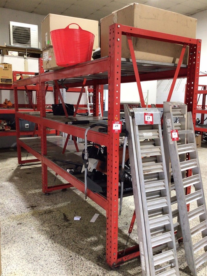 Qty Demountable Racking/Shelving Auction (0027-7052359) | Grays Australia