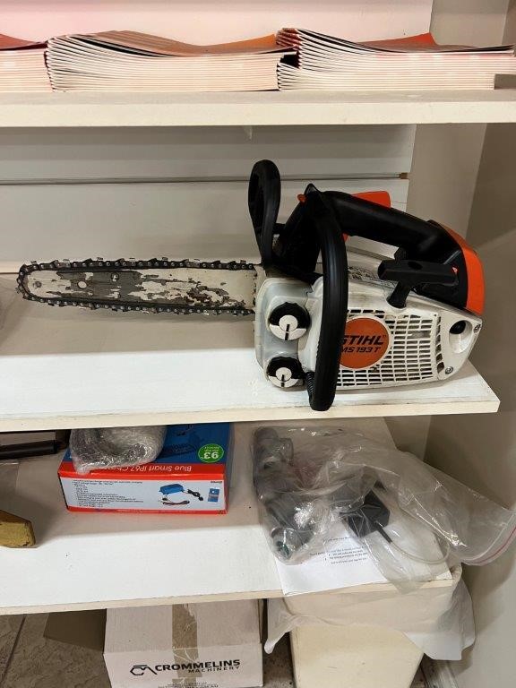 STIHL MS193T Chainsaw - Petrol 300mm Auction (0014-5057012) | Grays ...
