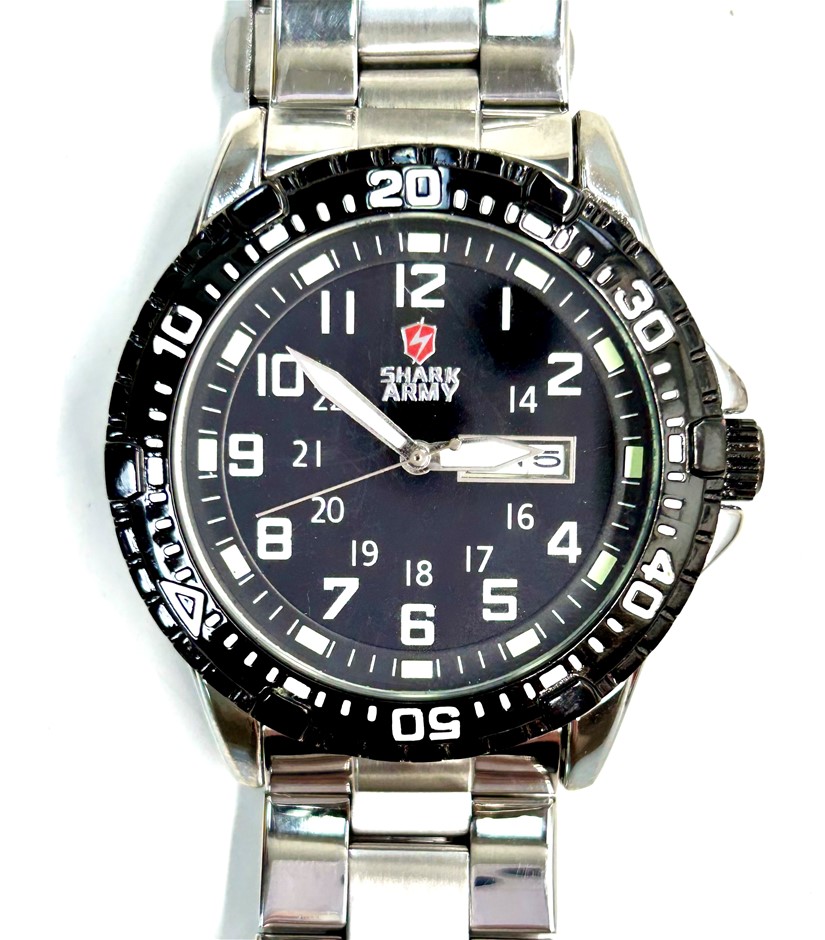 Shark Army Limited Edition Men`s Watch Auction (0116-2559633) | Grays ...