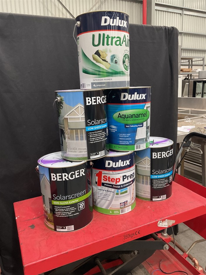 Quantity Of 10ltr Paint Auction (0086-3029644) | Grays Australia