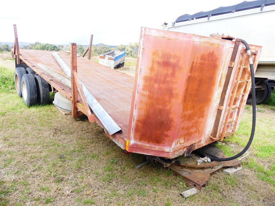 1980 Tipper Log Trailer Auction (0007-7052395) | Grays Australia