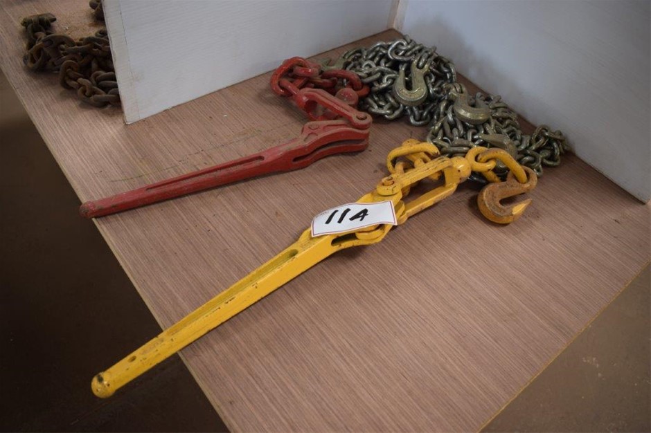 Lot of 2 As New Beaver and Austlift Chain Binders Auction (0045-9052301 ...