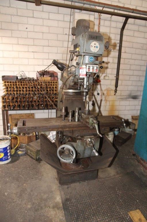 Pacific FTY-2S Universal Milling Machine Auction (0004-5057043) | Grays ...