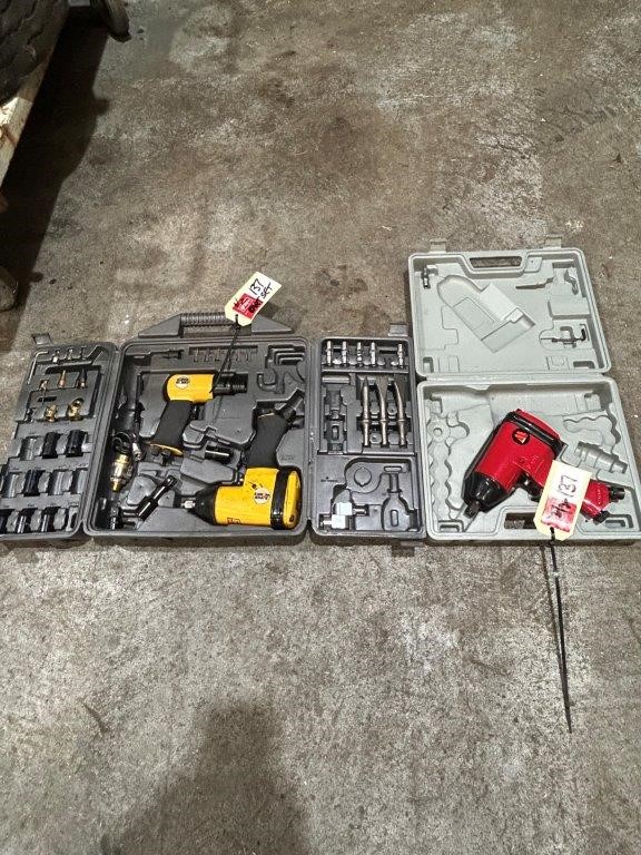 3 x Air Operated Hand Tools Auction (0137-5057085) | Grays Australia