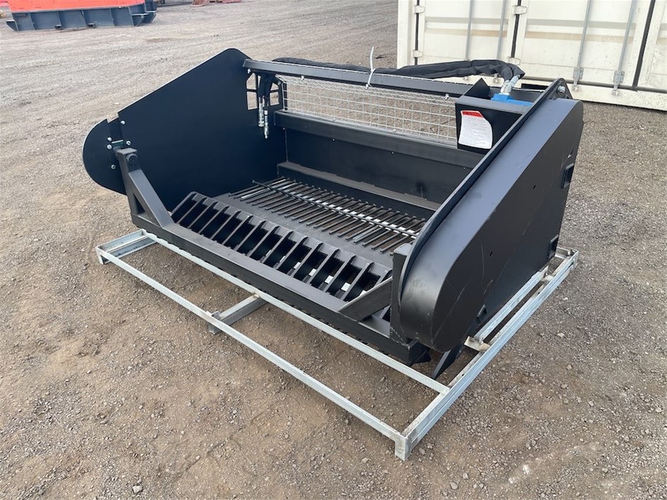 Unused 2024 Rock Picking Bucket to Suit Skid Steer Auction (0002 ...