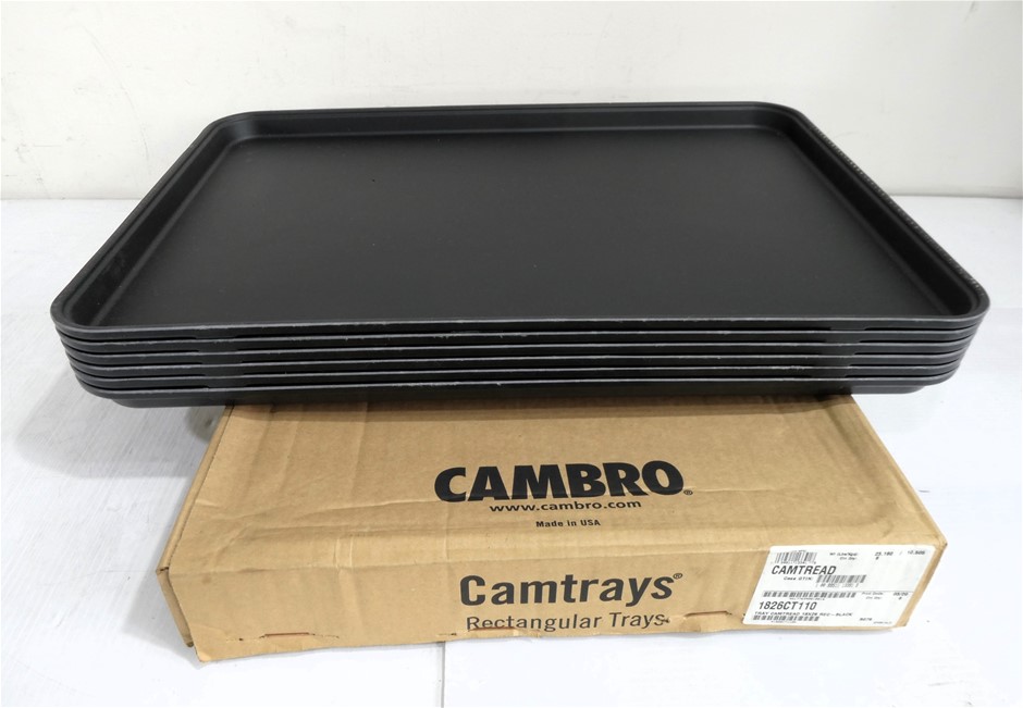 2 New Box Of Cambro Rectangle Tray Auction (0123-5057160) | Grays Australia