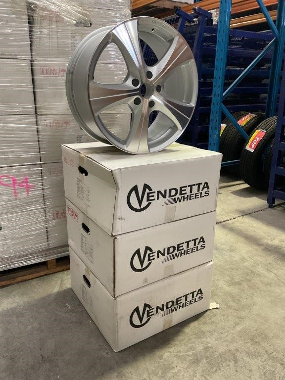 Set of 4 Vendetta Wheels Auction (0039-3031167) | Grays Australia