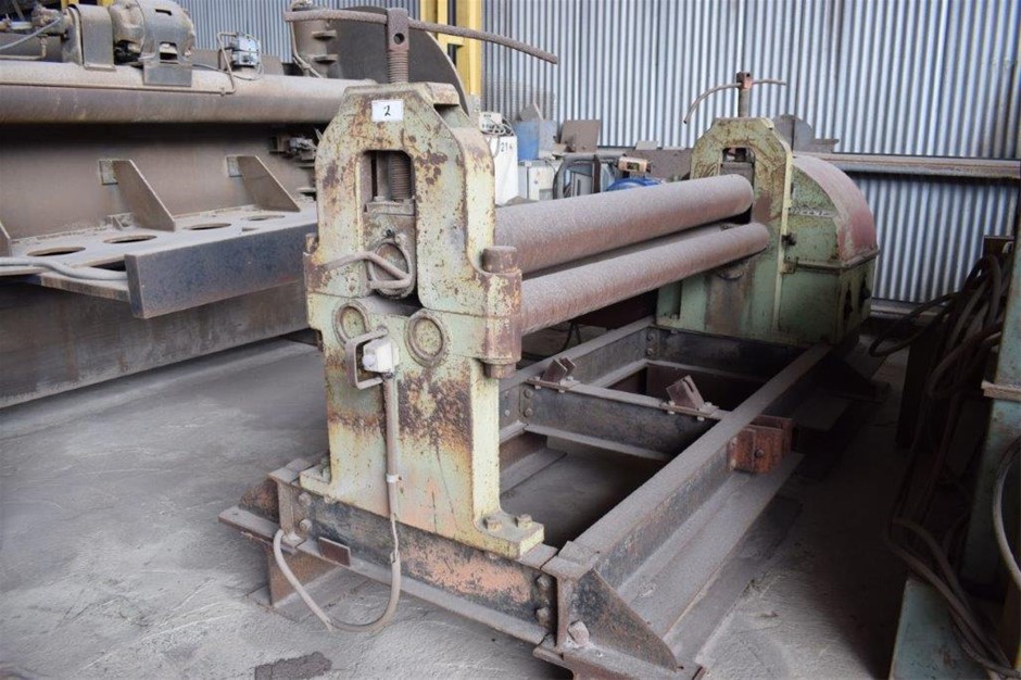 Unbranded 3 Phase Steel Plate Pyramid Roller Auction (0002-9052397 ...