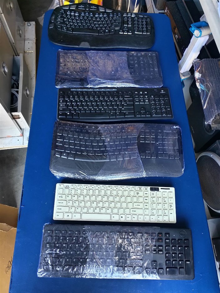 6 x Computer Keyboard Auction (0102-3029748) | Grays Australia