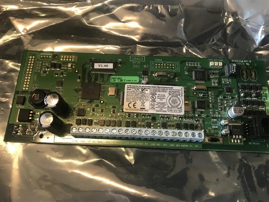 1x T-Link Network/Internet Alarm Communicator Board Auction (0568 ...