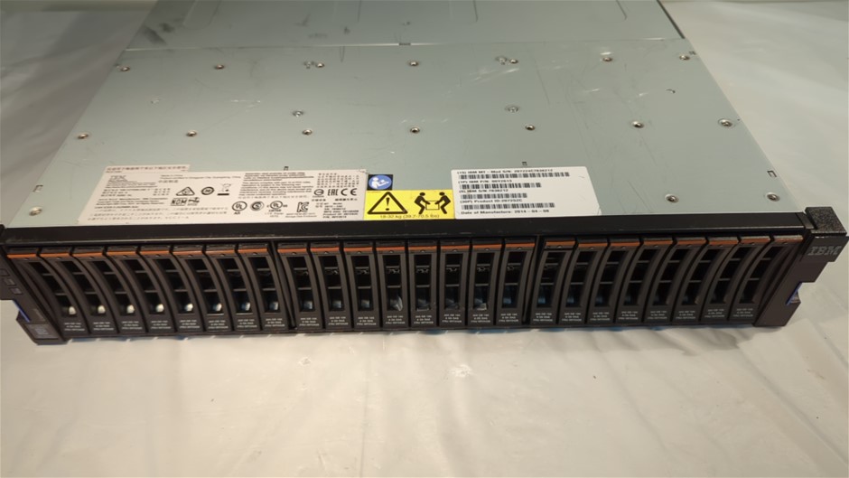 IBM Storewize V3700 SFF Dual Control 6TB 24-Bay Disk Array Auction (0001-2559912) | Grays Australia