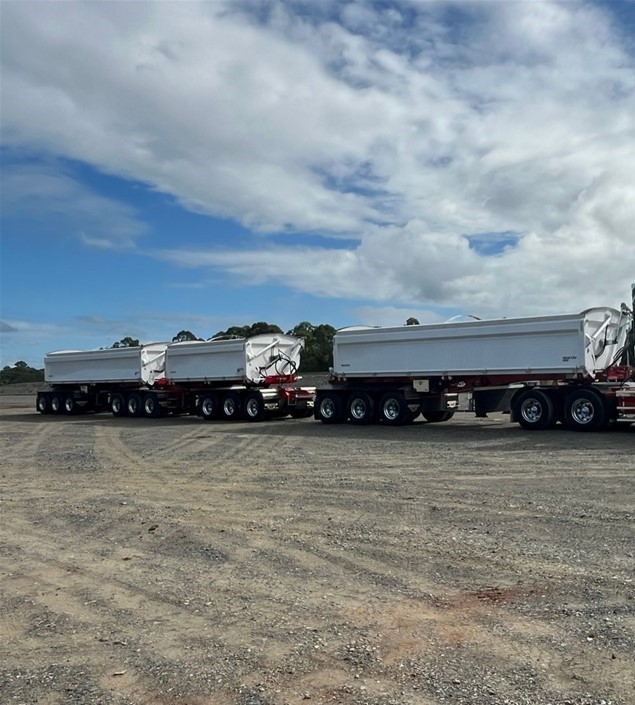 UNUSED 2024 Road West Trailers A/B Road Train Combination Auction (0017 ...