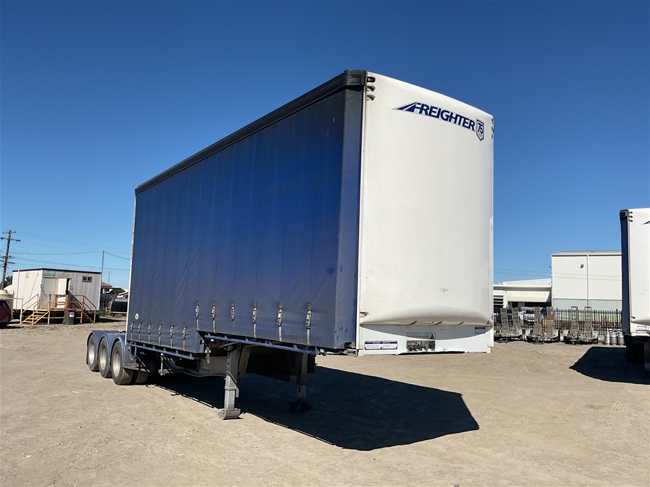 2022 Maxitrans ST3 Triaxle Curtainsider Trailer Auction (0030-7053619 ...