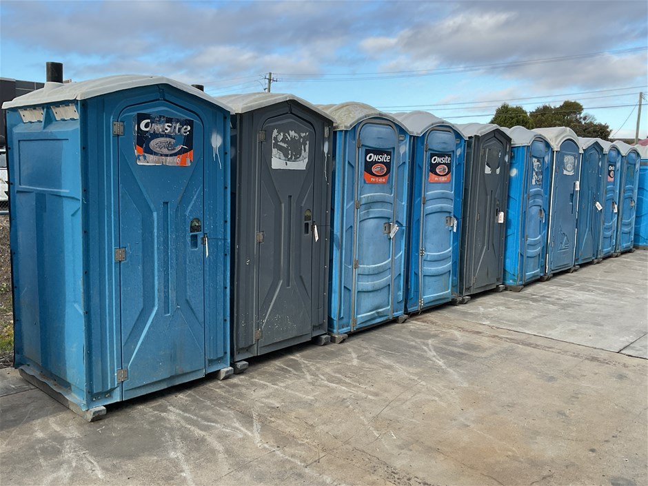 10 x Used Portable Toilet Block Auction (0006-5057370) | Grays Australia