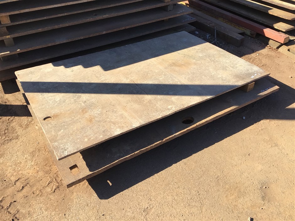 2 x Steel Road Plates Auction (0019-7052576) | Grays Australia