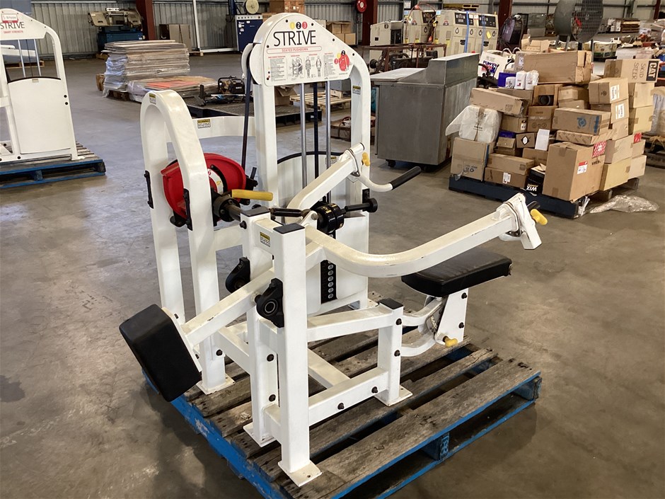 Strive Smart Strength Seated Push Down Gym Equipment Auction (0064 ...