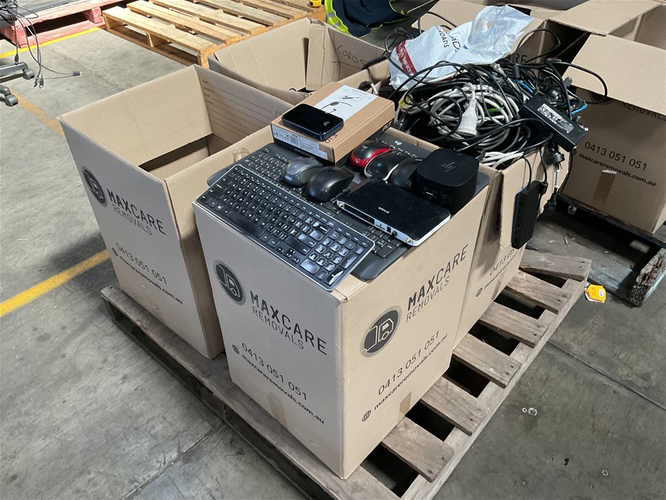 1 x Pallet Of Assorted Keyboards/Mouses/Cables Auction (0091-7053037 ...