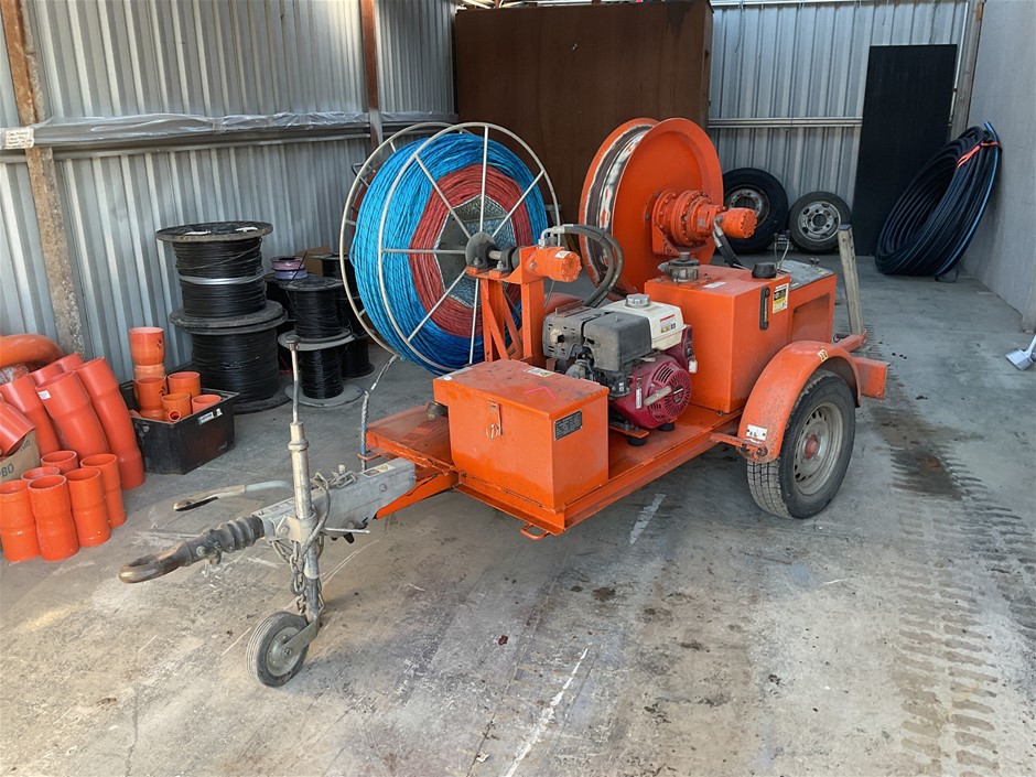 2008 SEB International AW1000 Single Fibre Assist Winch Auction (0007 ...