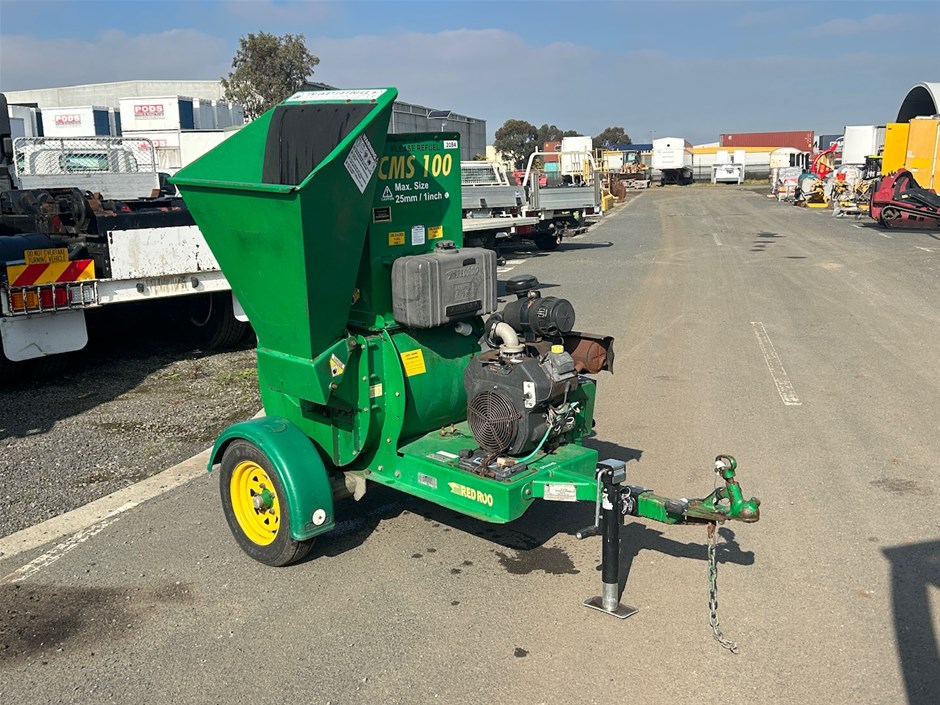 Red Roo Towable Wood Chipper Auction (0038-3030077) | Grays Australia