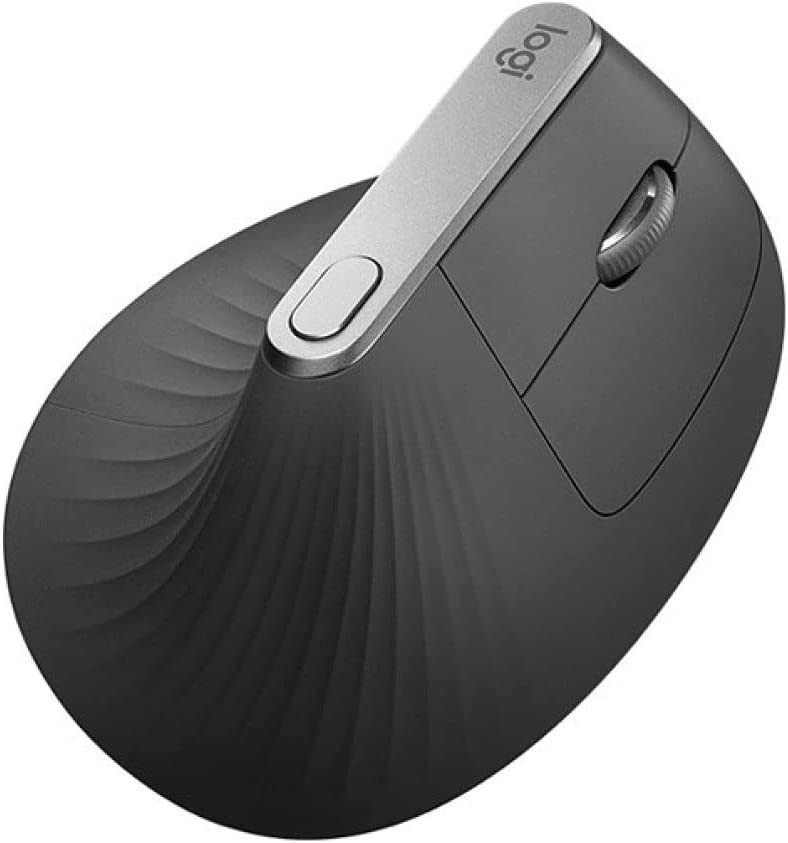 LOGITECH MX Vertical Advanced Ergonomic Mouse, 57 Degree Vertical Angle ...