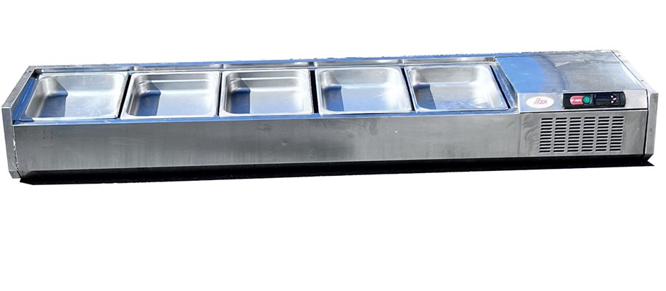 ILSA PIZZA PREP COLD BAR COUNTER TOP FRIDGE Auction (0047-5057162 ...