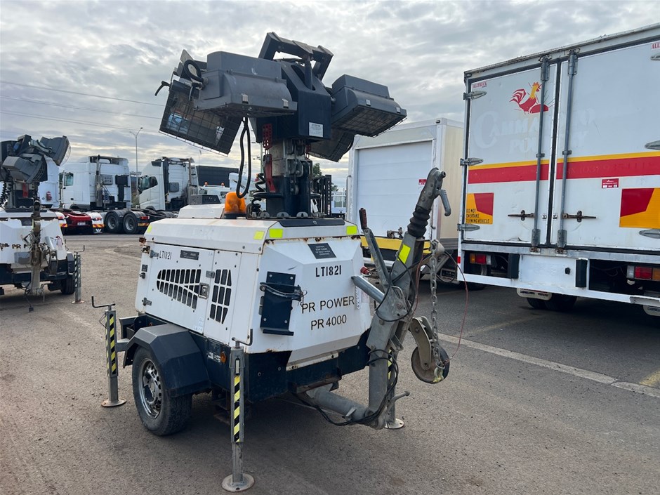 2013 PR Power PR 4000 Single Light Tower Trailer Auction (0031-3029949 ...