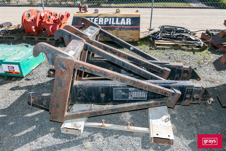 CATERPILLAR 2299-9714 Front-Mounted Loader Jib Attachment Auction (1057 ...