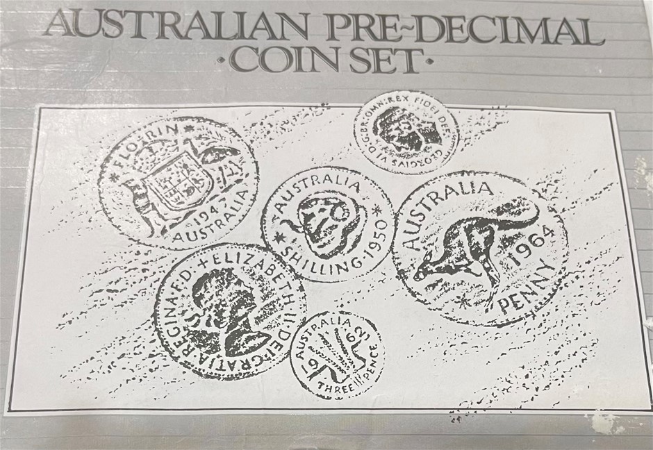 Australia Pre-Decimal Coin Set Six Coins Auction (0031-2560160) | Grays ...