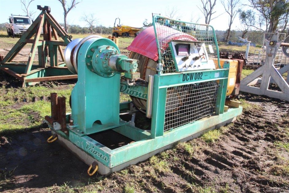 Cable Hauling Transmission Capstan Winch 5Ton Auction (0106-5057360 ...
