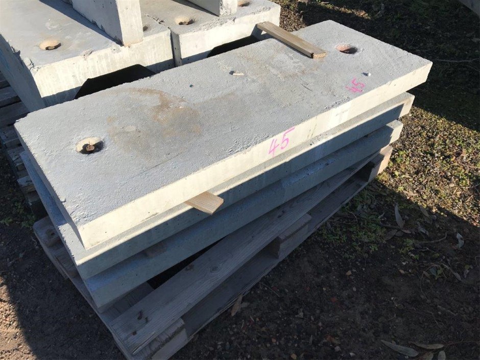 3x Concrete Culvert Lids Auction (0045-3030224) | Grays Australia