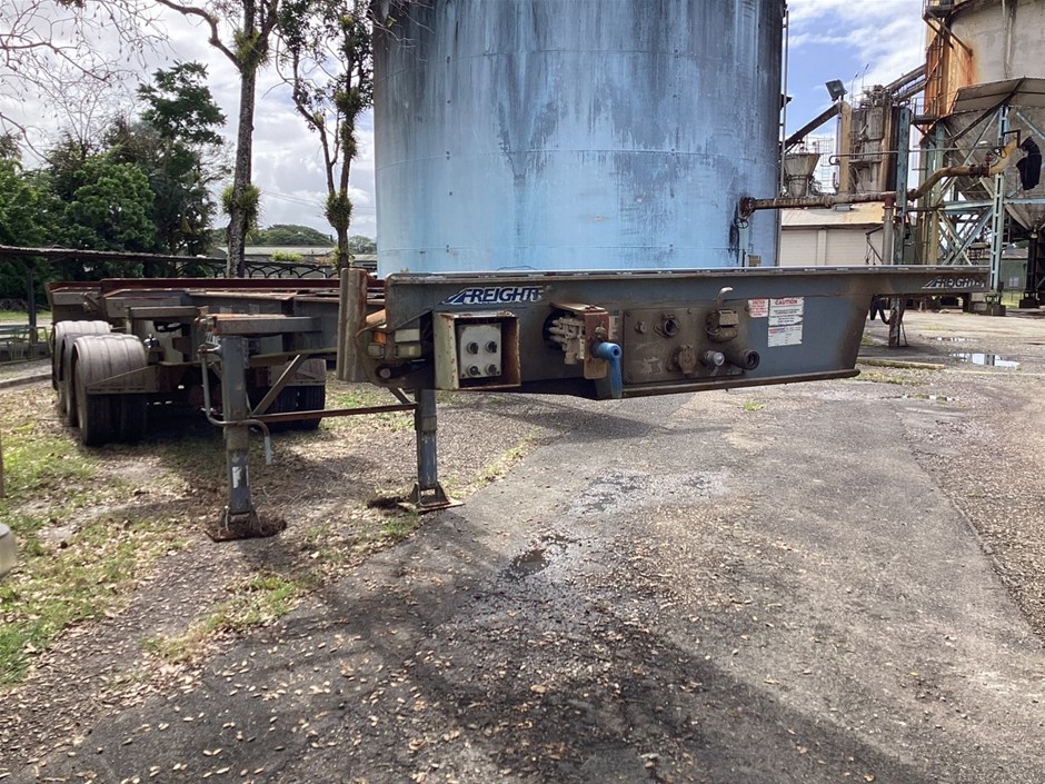 2014 Maxitrans ST3 Triaxle Skeletal Trailer Auction (0150-7053191 ...