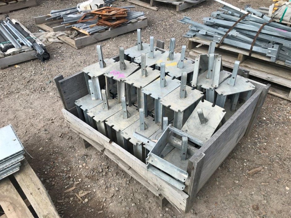 1x Pallet of Galvanised Steel Brackets Auction (0104-3030224) | Grays ...