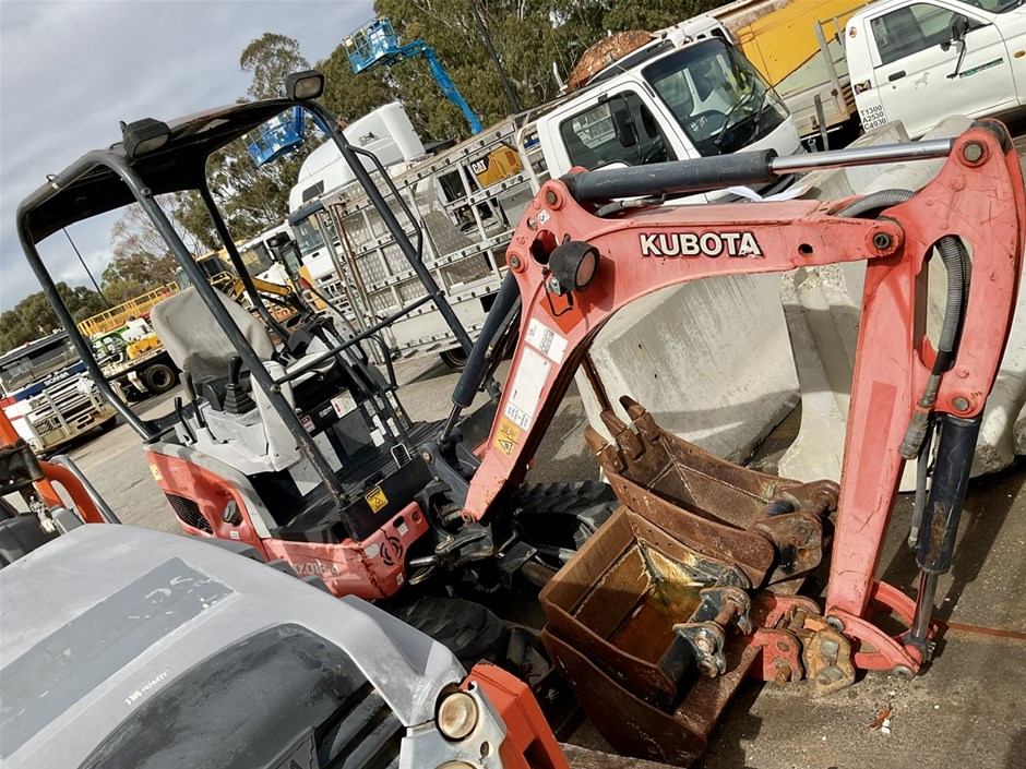 Kubota KX018-4 Mini Excavator Auction (0004-9052983) | Grays Australia