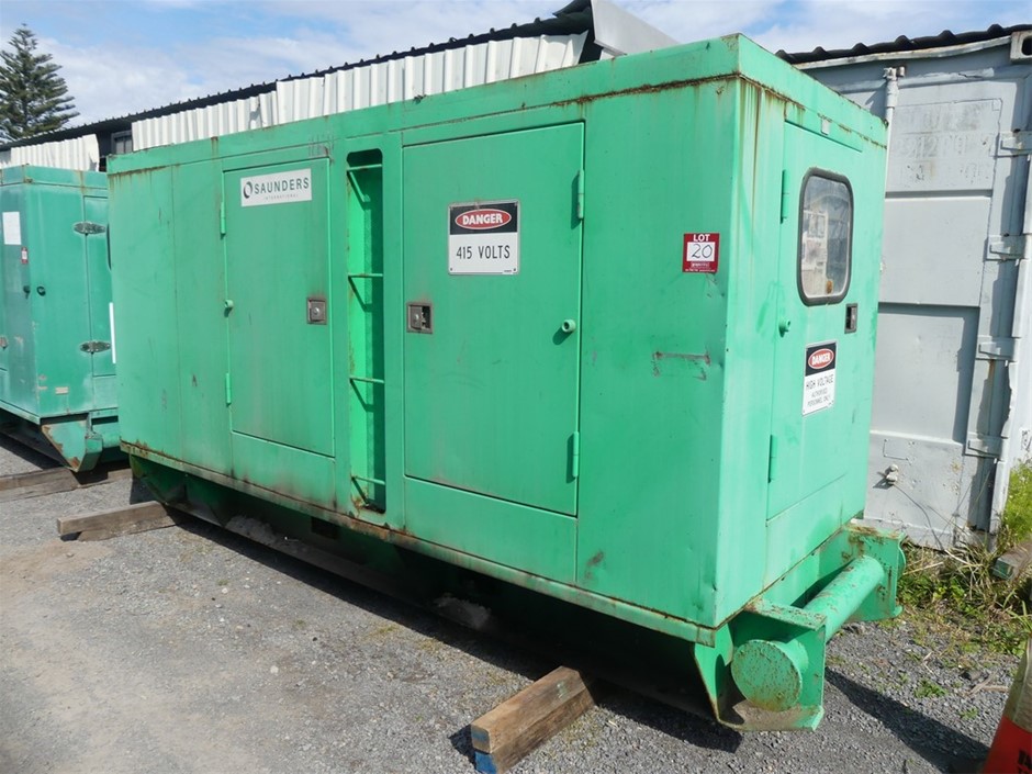 Petbow / Cummins Power Generator BR 40 175 kVA Diesel Generator Auction ...