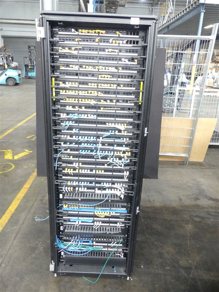 Pallet Of Assorted Brand/ Model Network Server Rack Cabinets Auction ...